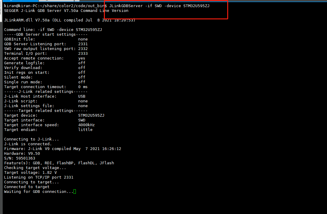 Linux 下Jlink GDB 断点调试步骤_jlink 无法清除断点-CSDN博客