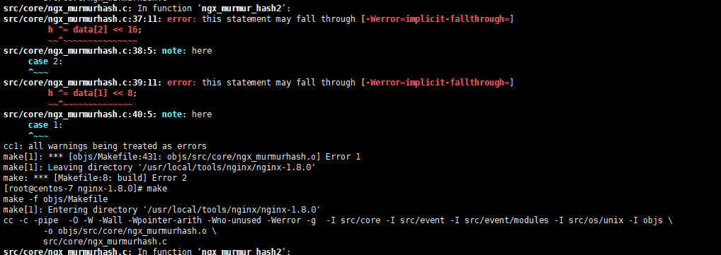 编译nginx时几种常见错误_make: *** [makefile:8: build] error 2-CSDN博客