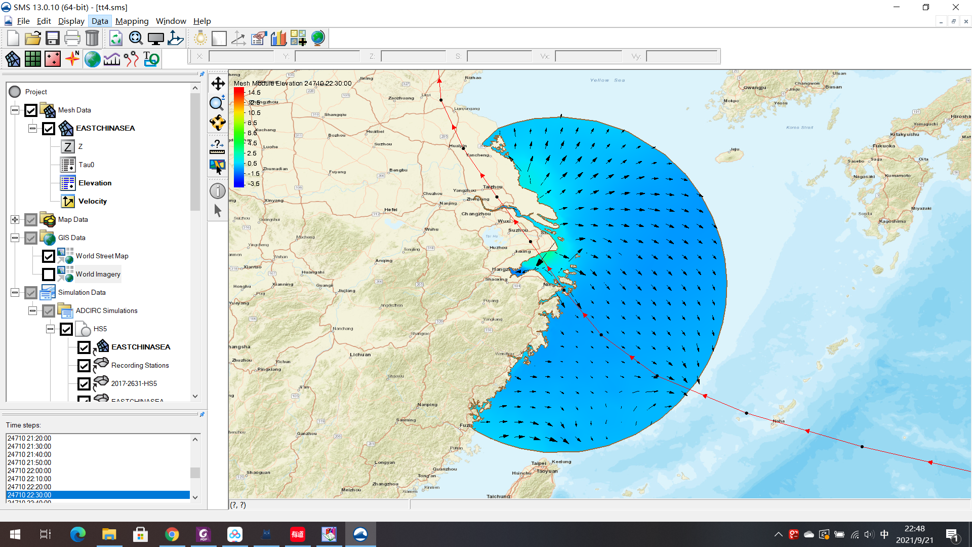 ADCIRC模型模拟沿海风暴潮和飓风灾害—实例讲解-CSDN博客