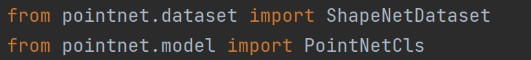 pointnet-pytorch报错importError: No module named ‘pointnet‘_from pointnet.dataset import ...
