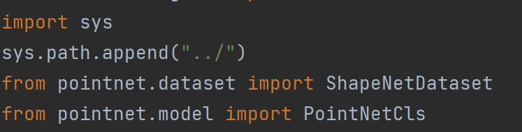 pointnet-pytorch报错importError: No module named ‘pointnet‘_from pointnet.dataset import ...
