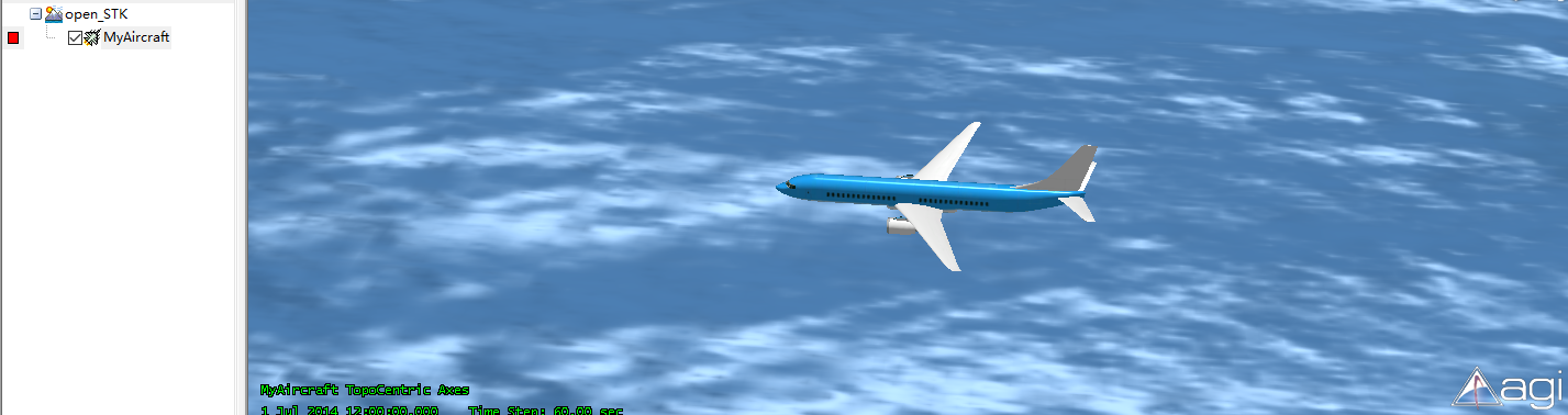 STK 航空仿真（二）STK MATLAB自动化（2）场景和飞机模型基础设置_stk添加aircraft-CSDN博客