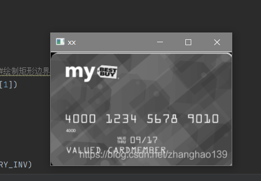 opencv信用卡检测遇到了(-210:Unsupported format or combination of formats) [Start]FindContours supports ...