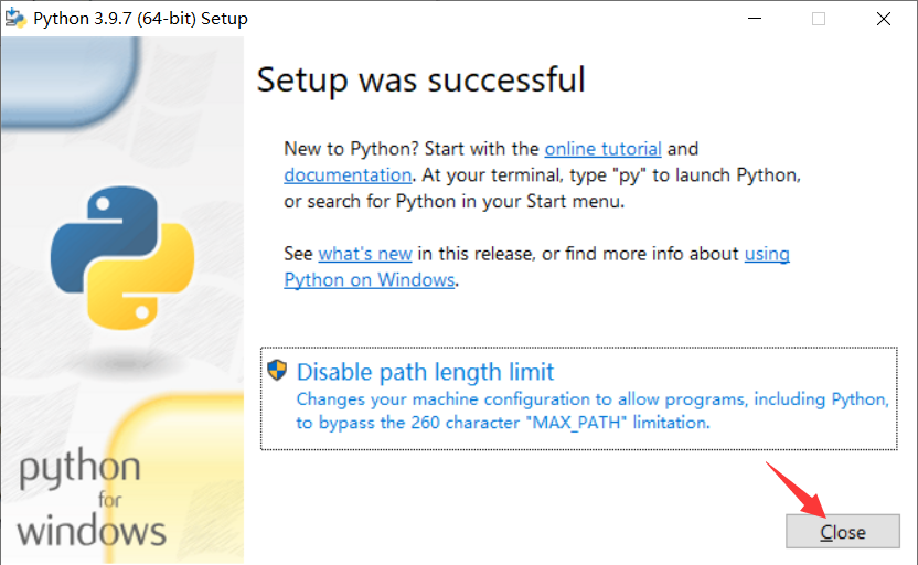 Python3.9.7安装教程以及软件简介_python 3.9.7-CSDN博客