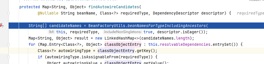 springboot 使用@Bean 注入失败，Parameter 0 of method required a bean of type that could not be found ...