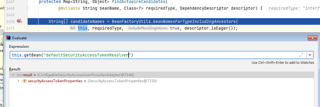 springboot 使用@Bean 注入失败，Parameter 0 of method required a bean of type that could not be found ...