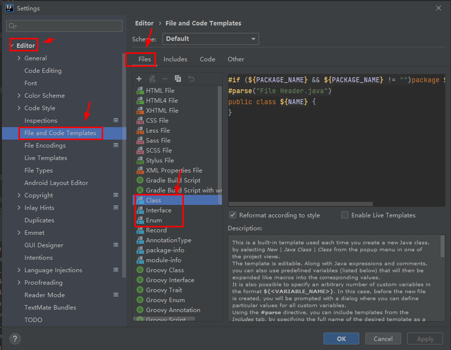 IDEA 创建类注释模板_idea创建类注释-CSDN博客