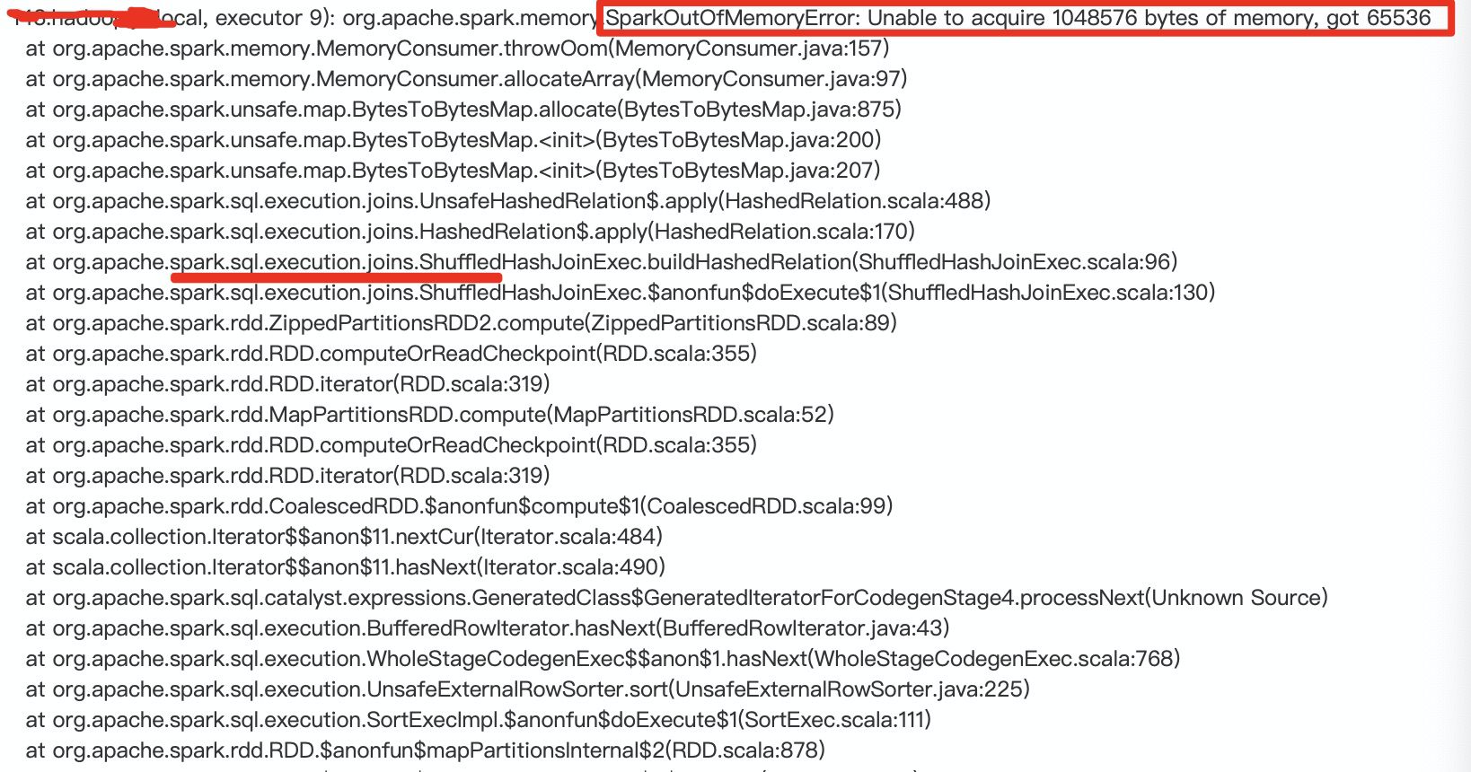 记一次奇葩的Spark内存溢出OOM_caused by: org.apache.spark.memory.sparkoutofmemor-CSDN博客