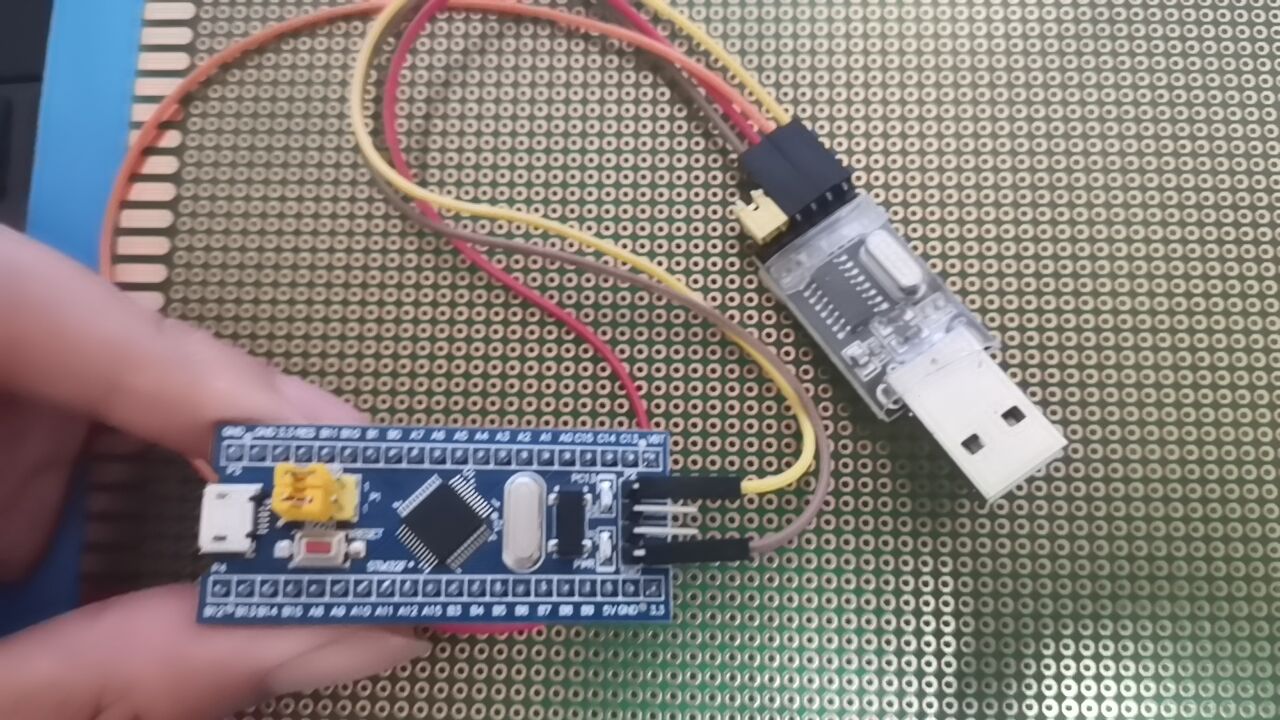 【STM32F103C8T6】 TTL转usb下载程序_stmicroelectronics flash loader-CSDN博客