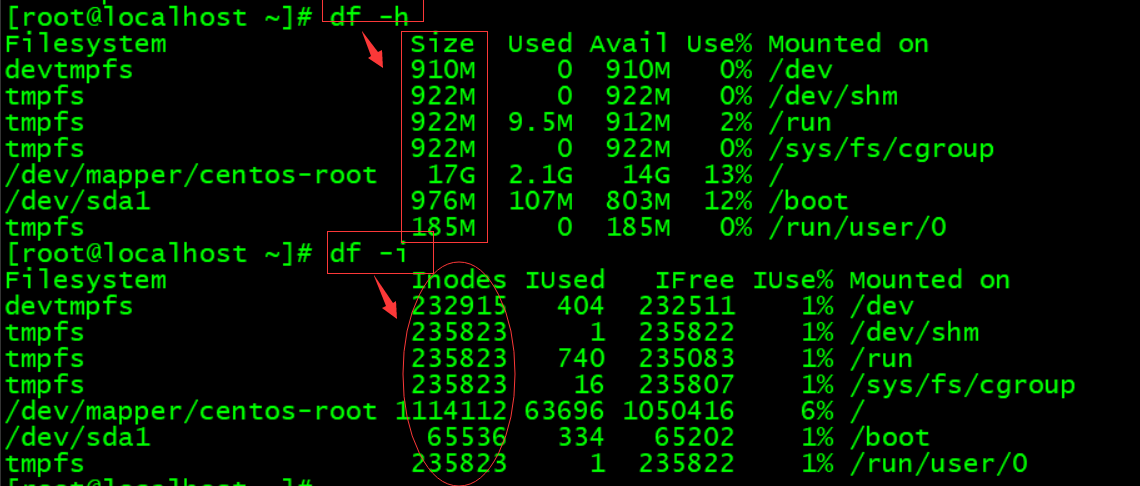 Linux df命令的使用_linux df -h命令参数详解-CSDN博客