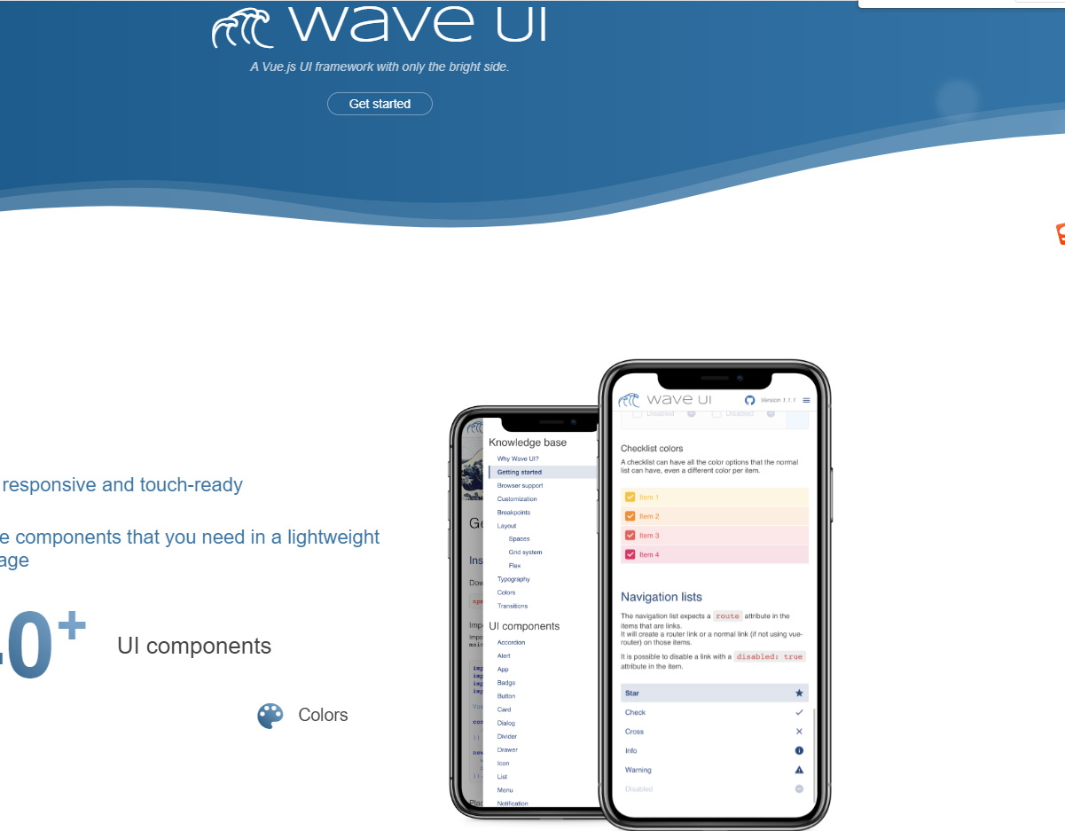 值得推荐的VUE UI框架-CSDN博客