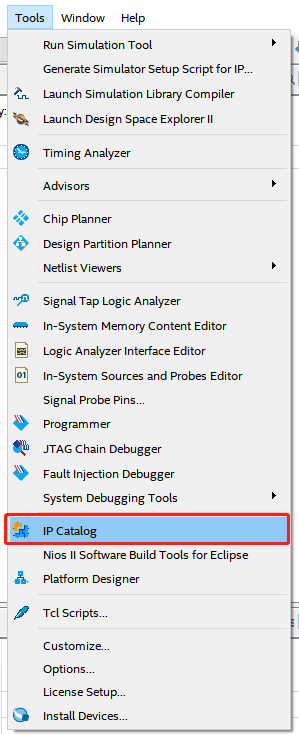 Quartus18.1 生成FIFO IP核过程详解_ip catalog在哪里-CSDN博客