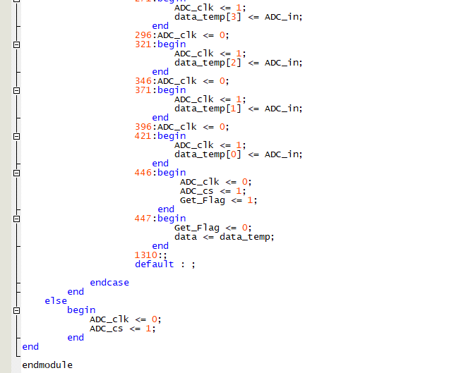 FPGA学习之模数转换（TLC549）（调节电位器改变ADC的模拟输入量，读取采样值后，数码管显示，并比较两个值）-CSDN博客