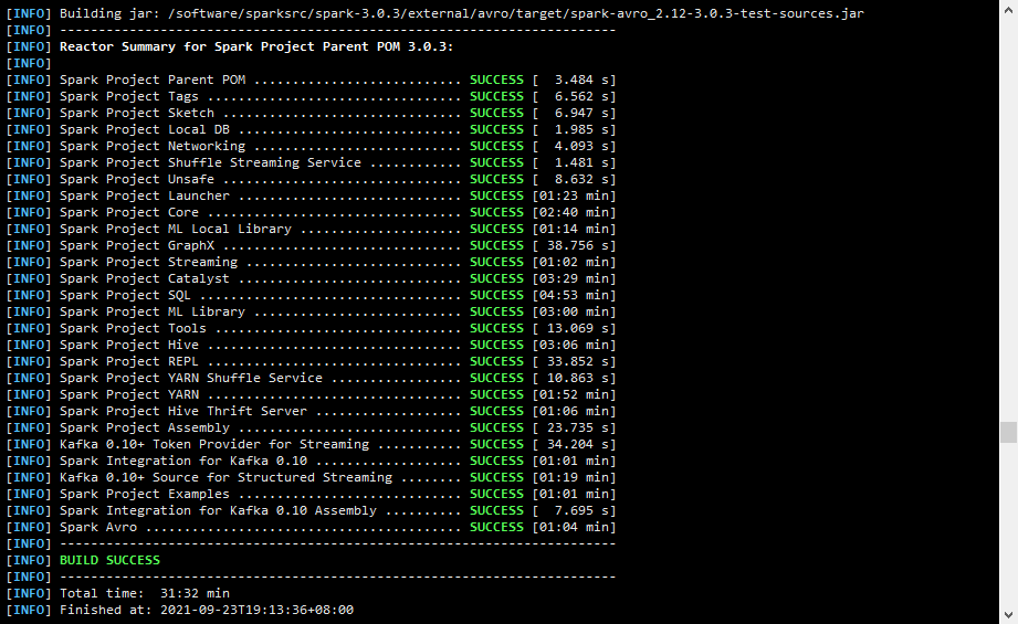 Spark3.X 编译源码支持hive（亲测可用）_如何编译spark3才能适配hive3.1集群-CSDN博客