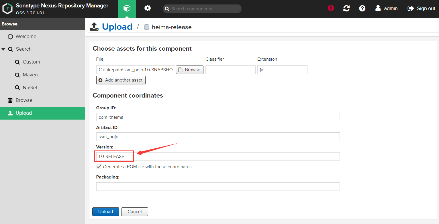 Maven Private Server Version Policy Mismatch Cannot Upload Snapshot Content To Release