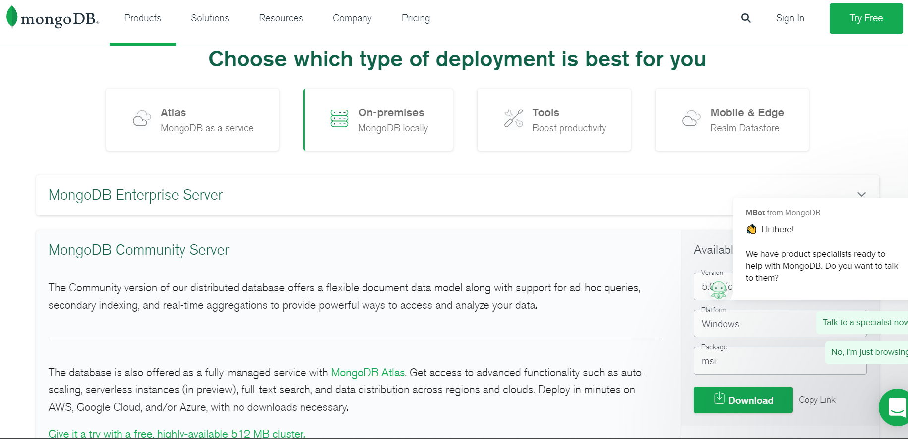 windows10系统的mongodb超详细安装教程，包含mongoDB服务的安装、可视化工具MogonDB Compass的安装_windos mongodb可视化工具安装教程-CSDN博客
