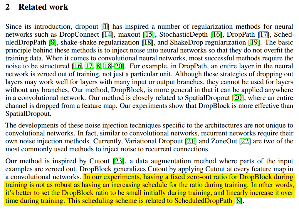 20210924:Trick篇-DropBlock_dropblock 中的blocksize设置多少效果好-CSDN博客