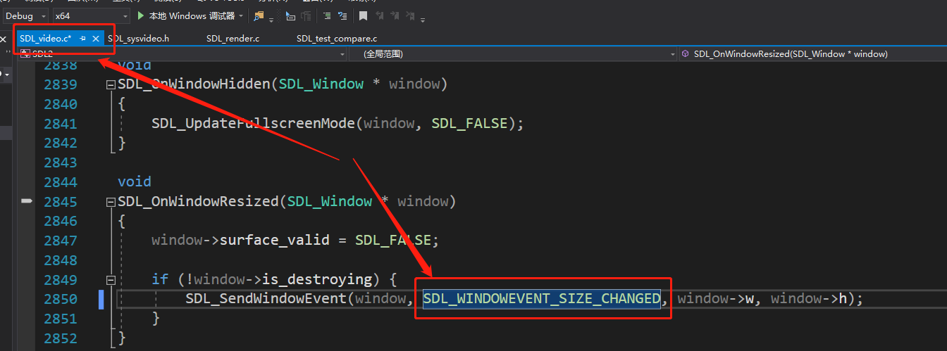 SDL-2.0.17 播放视频改变窗口大小后崩溃问题_qt使用sdl在子线程中修改窗口大小导致崩溃问题-CSDN博客