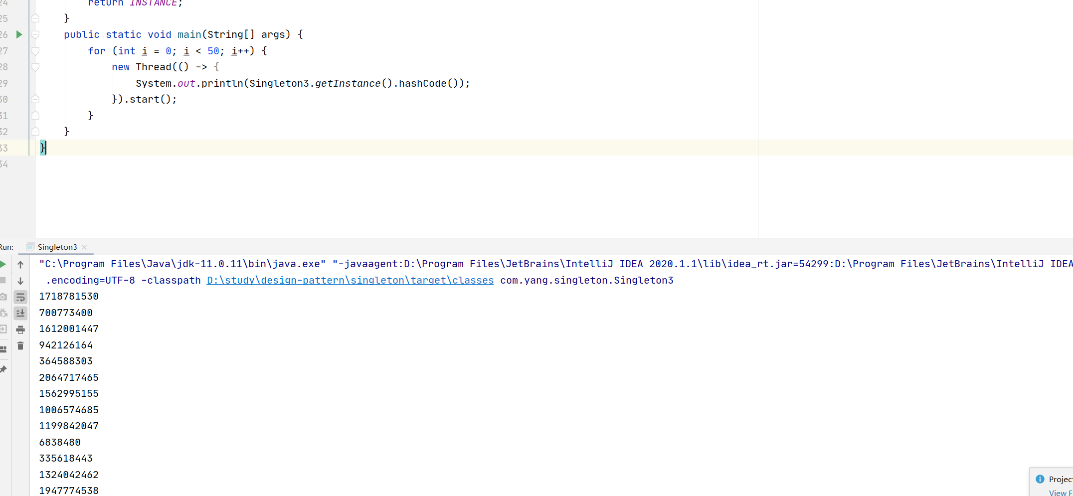 设计模式学习之单例模式（附demo）_请用任意你熟悉的语言实现单例模式,并给出demo示例-CSDN博客