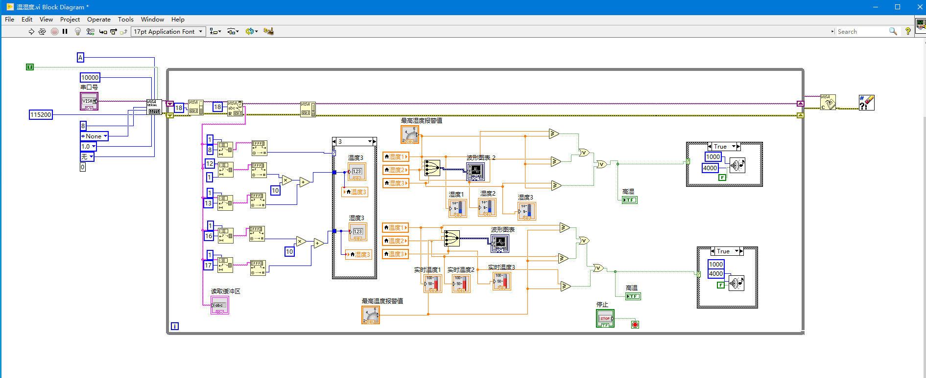 基于Zigbee和LabView的无线温度采集系统_基于zigbee的无线测温系统(包括labview上位机设计)-CSDN博客