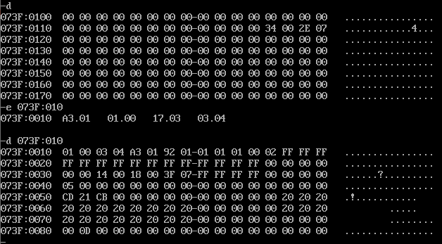Dos Debug的使用dosdebug Csdn博客 