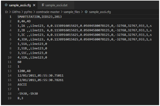 qt实战技巧-数据可视化之COMTRATE格式解析（一）_comtrade在线分析-CSDN博客