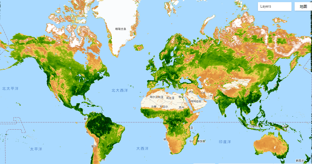 Google Earth Engine ——MOD15A2H V6是MODIS综合叶面积指数（LAI）和光合有效辐射分数（FPAR）产品500 ...