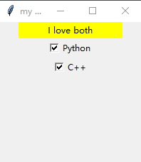 Python的tkinter单选和多选按钮_tk 单选-CSDN博客