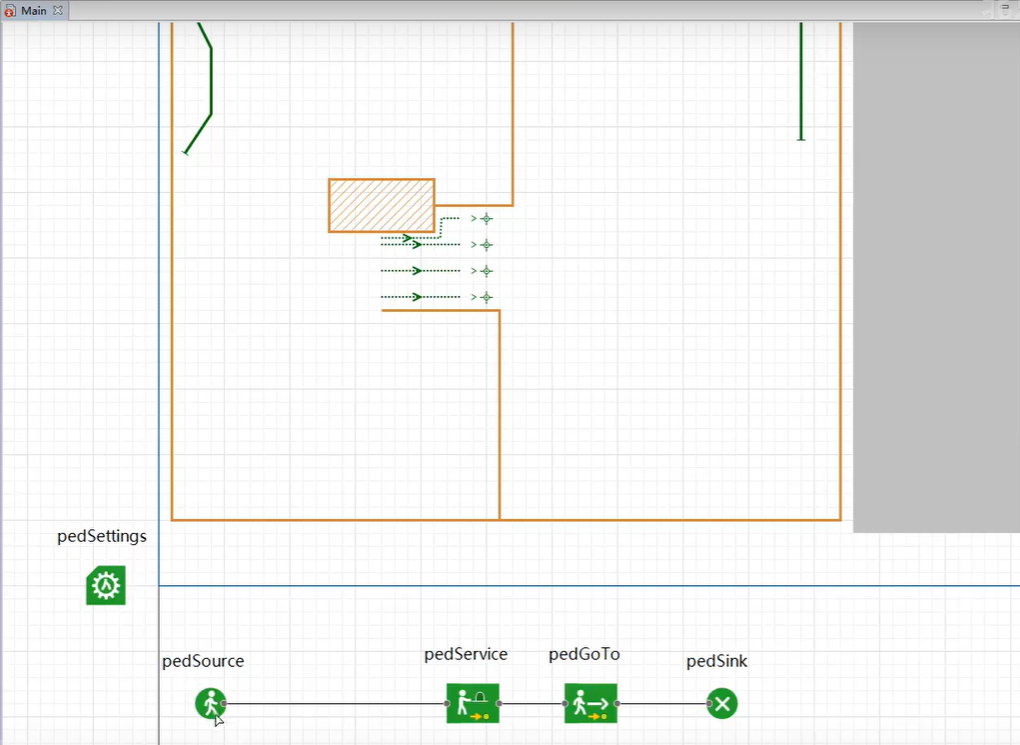 AnyLogic的相关操作第一天_anylogic服务行人来源最短队列和优先队列-CSDN博客