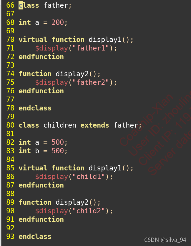 System Verilog基础知识总结与复习(sv中的类)systemverilog 类 Csdn博客