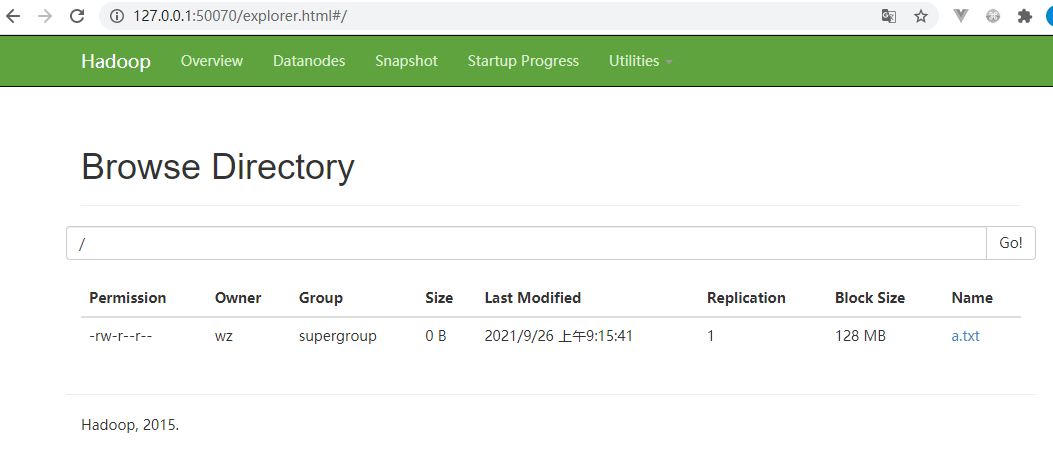 hadoop-2.7.1 下载及 windows 环境使用_hadoop2.7.1下载_Zonson9999的博客-CSDN博客