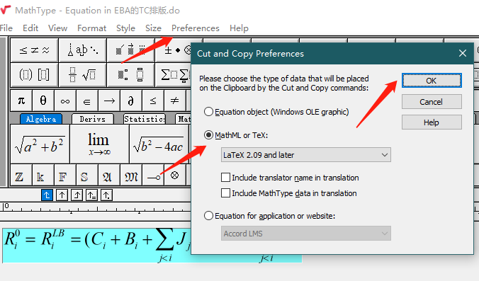 mathtype公式直接复制为latex格式_为什么mathtype公式复制后是latex格式-CSDN博客