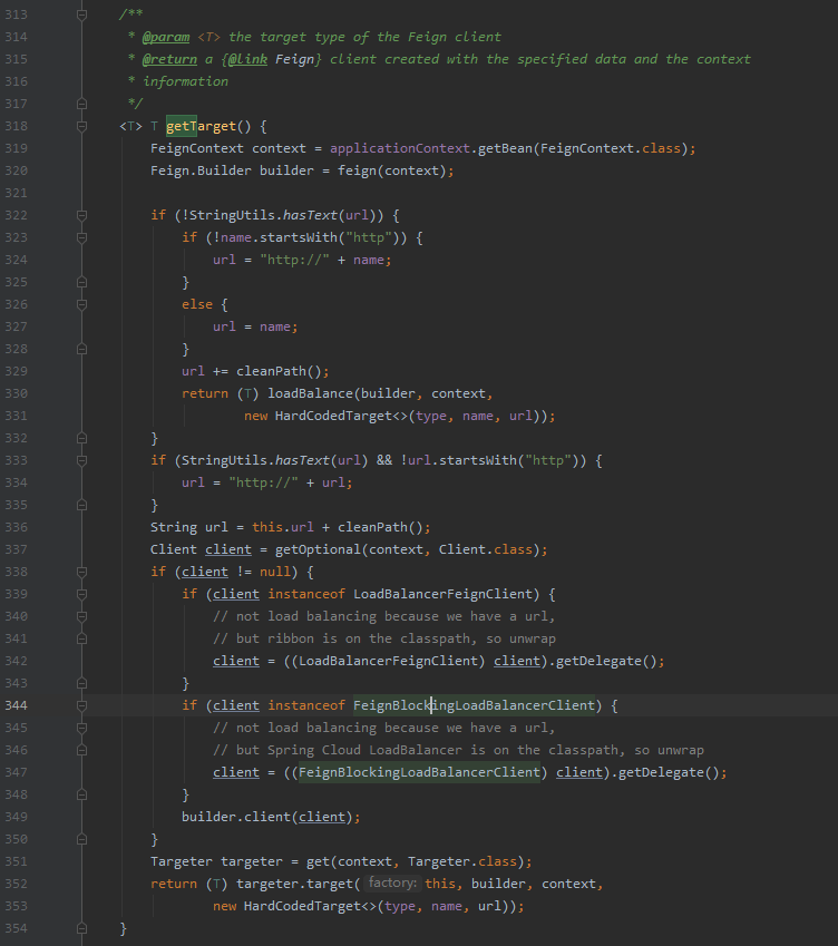 The Provided Url Is Empty Will Try Picking An Instance Via Load Balancing Programmer Sought
