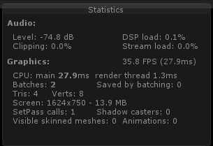 Unity——Statistics面板_unity statistics-CSDN博客