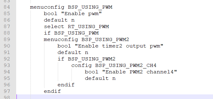 STM32 RT-THREAD 4:使用env工具添加一个PWM_env构建stm32工程-CSDN博客