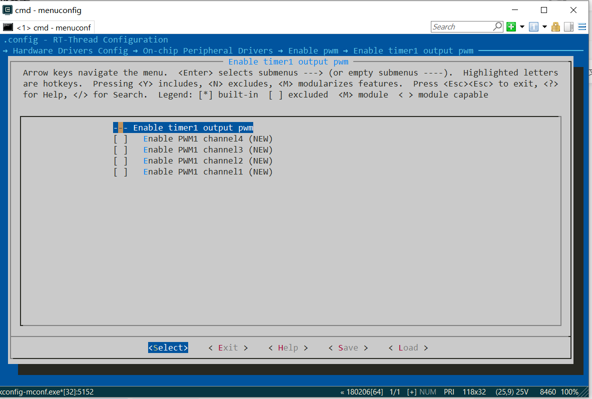 STM32 RT-THREAD 4:使用env工具添加一个PWM_env构建stm32工程-CSDN博客