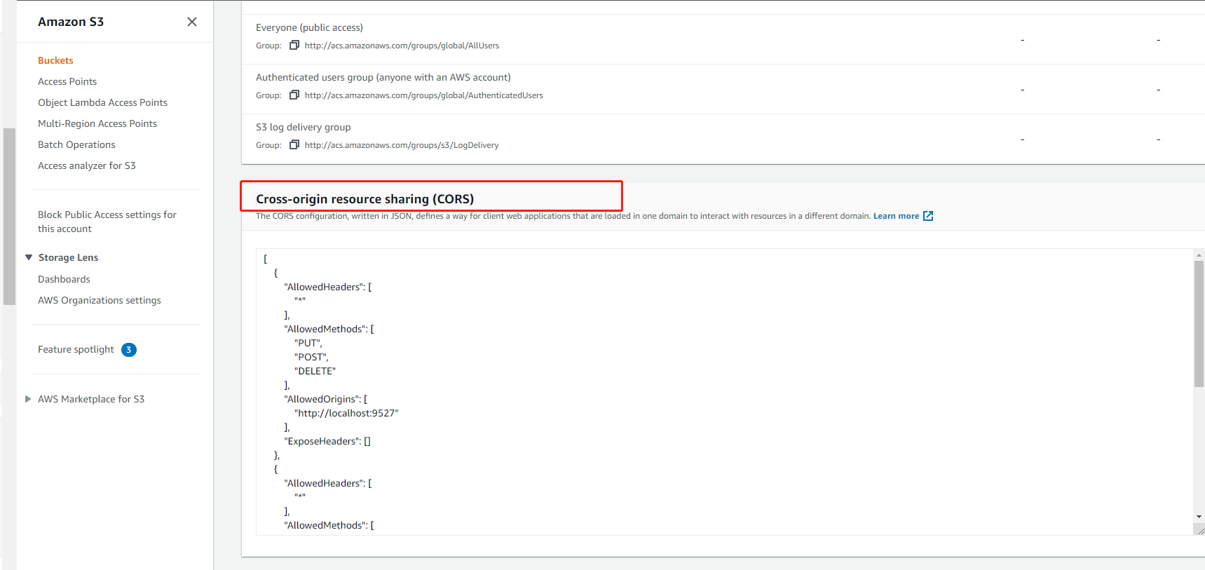 Vue 使用亚马逊（aws）上传文件，及跨域配置的问题amazon Codewhisperervue Csdn博客
