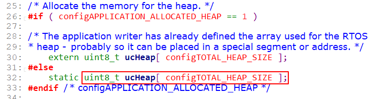 Freertos --- Pile of memory management - Programmer Sought