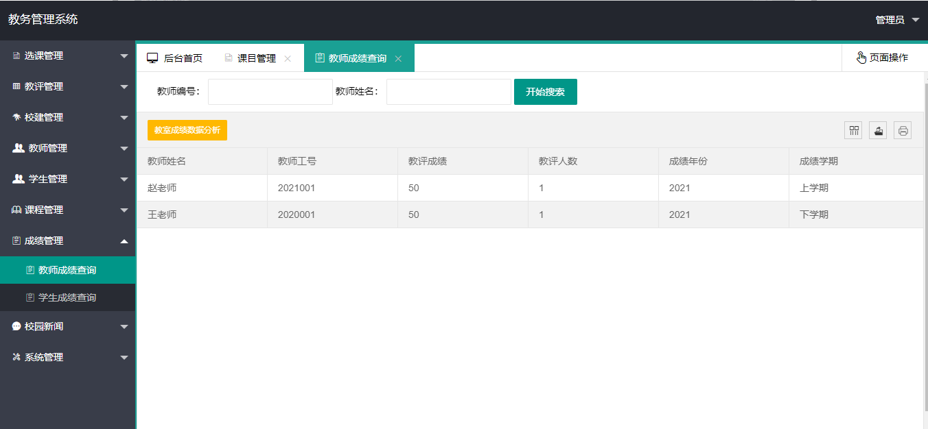 Java毕业设计springboot教务管理系统的设计与实现_springboot教务管理系统设计与实现-CSDN博客