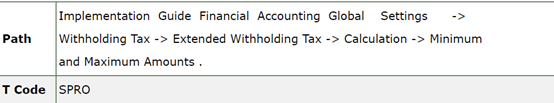 Detail information about Withholding Tax in SAP_sap withholding tax-CSDN博客