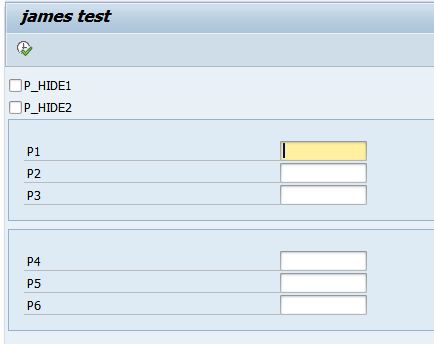 SAP ABAP 控制选择屏幕的控件显示_abap selection-screen 不显示-CSDN博客