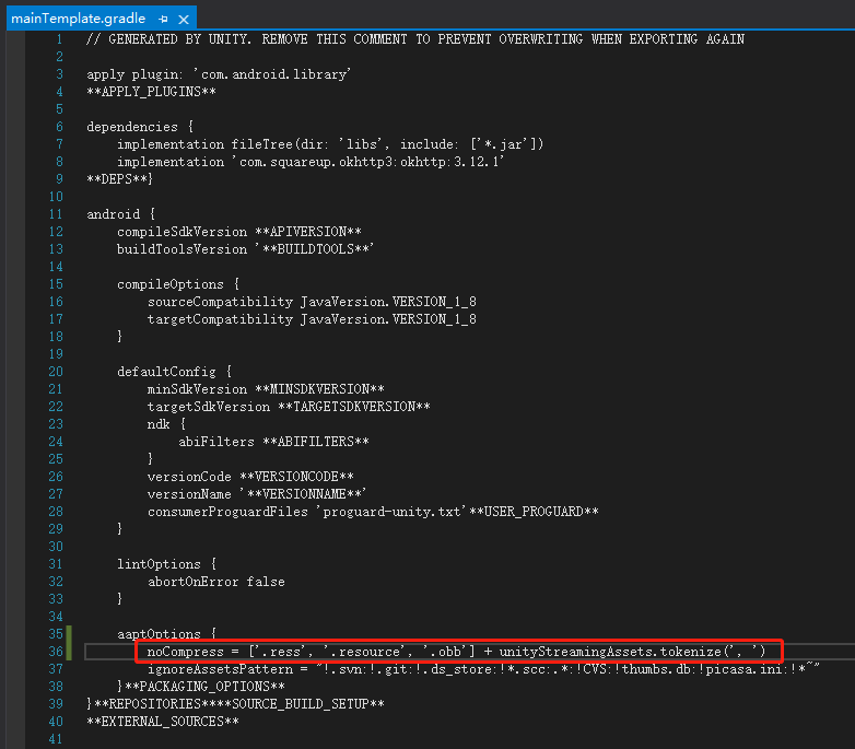 unity穿山甲SDK打包问题_maintemplate.gradle file is using the old aaptopti-CSDN博客