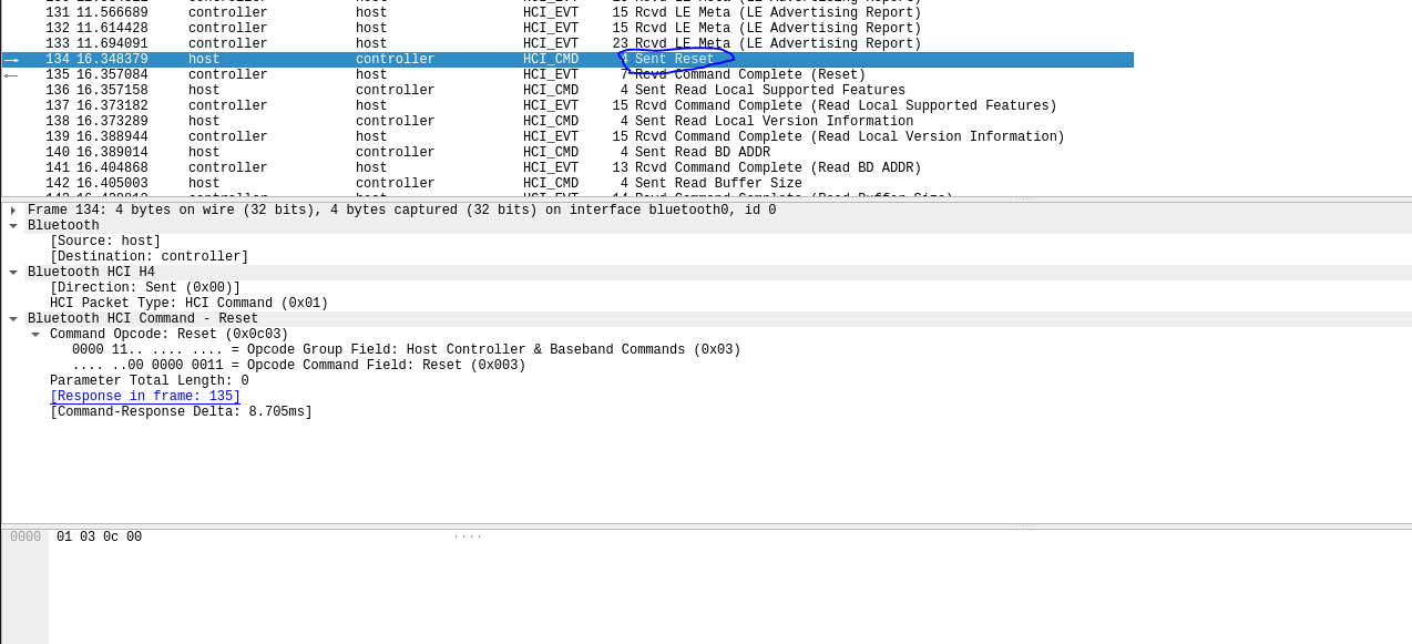 蓝牙协议栈 hci分析初始化_wireshark使用 蓝牙hci-CSDN博客