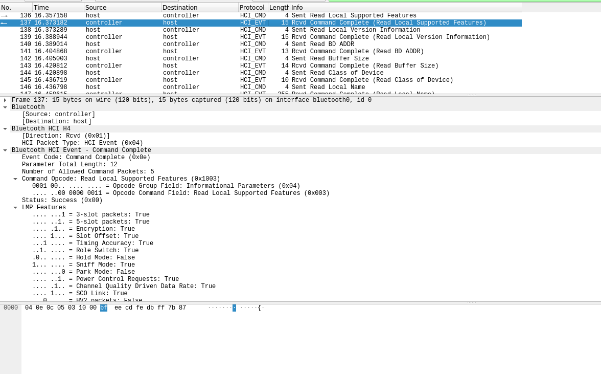 蓝牙协议栈 hci分析初始化_wireshark使用 蓝牙hci-CSDN博客