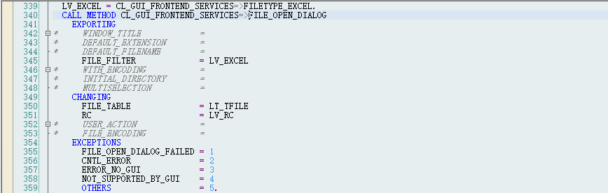 SAP ABAP CL_GUI_FRONTEND_SERVICES=＞FILE_OPEN_DIALOG FILE_FILTER-CSDN博客