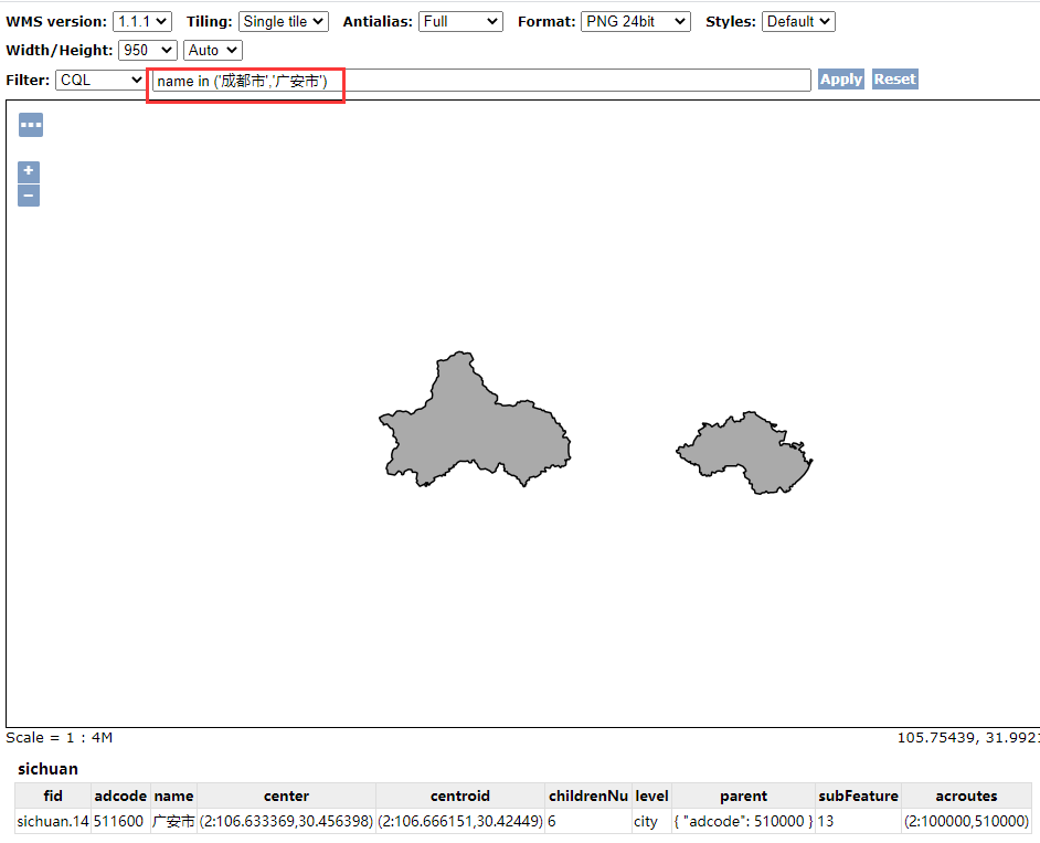 对WMS服务进行过滤-基于cql_filter_cqlfilter写法-CSDN博客