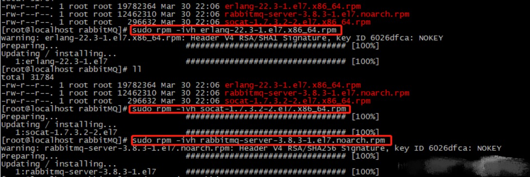 Linux el7离线安装RabbitMQ_rabbitmq el7-CSDN博客