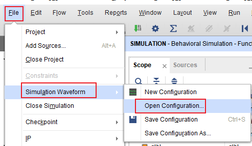 Vivado 打开之前保存的仿真波形文件_ReStart_11的博客-CSDN博客