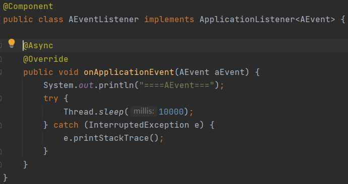 ApplicationEvent 与ApplicationListener 异步化执行测试_applicationlistener执行延迟-CSDN博客
