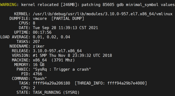 crash调试内核入门-老司机带你上车_crashkernel-CSDN博客